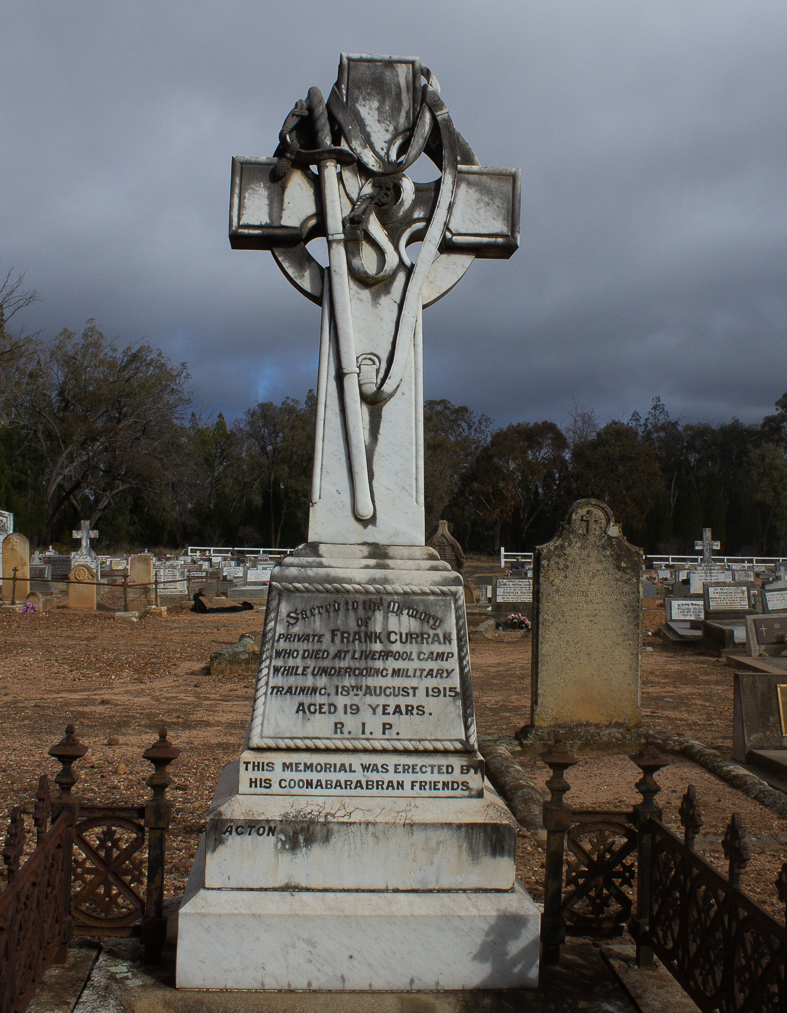Frank died on his way to war – Way to go Australia